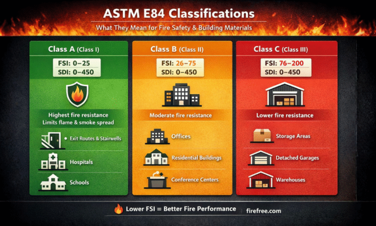ASTM E84 Explained for Architects and Builders (A Guide)